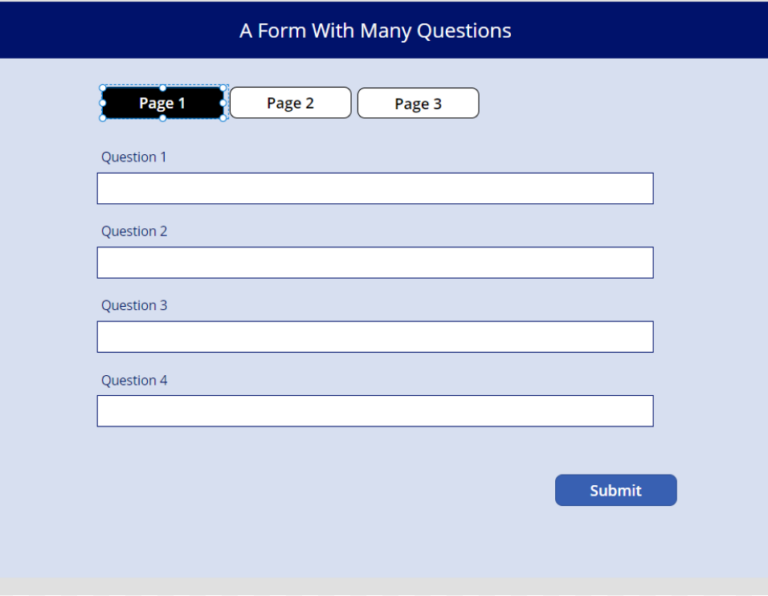 PowerApps Multi-Page Forms: Step-by-Step PowerApps Multi-Page Forms: Step-by-Step