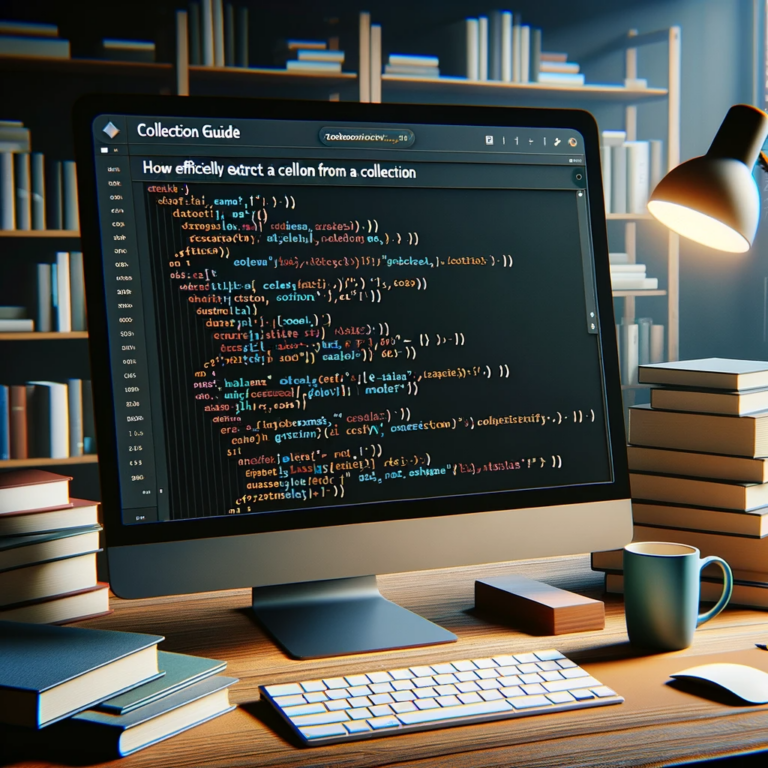 Extract Column from Collection: Efficient Guide for Users