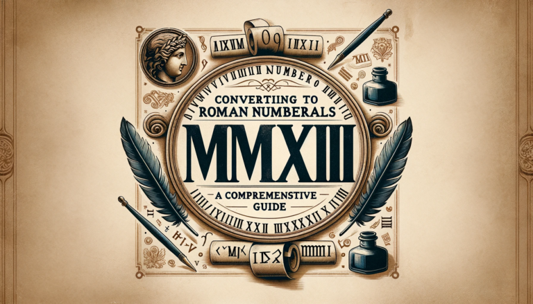 Convert Numbers Roman Numerals Easy Step By Step Guide