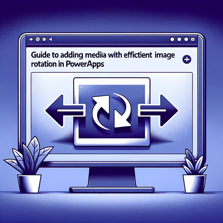 PowerApps Image Rotation - Enhance Your Media Controls