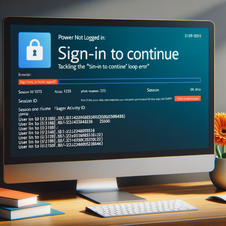 Power App Login Issues: Resolving the Sign-in Loop