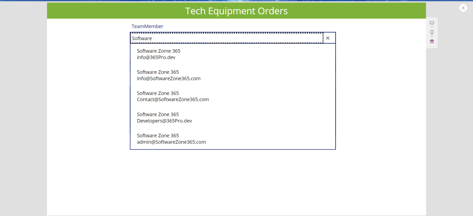 Delegation Guide: Power Apps People Picker & Orders
