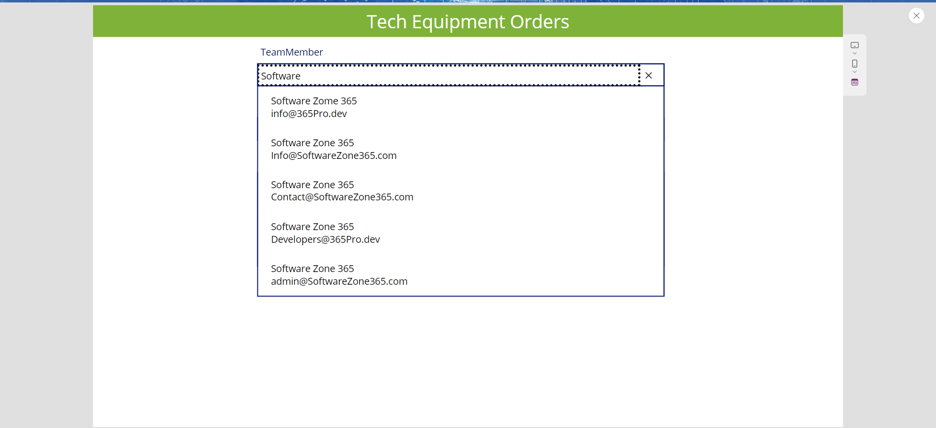 Delegation Guide: Power Apps People Picker & Orders