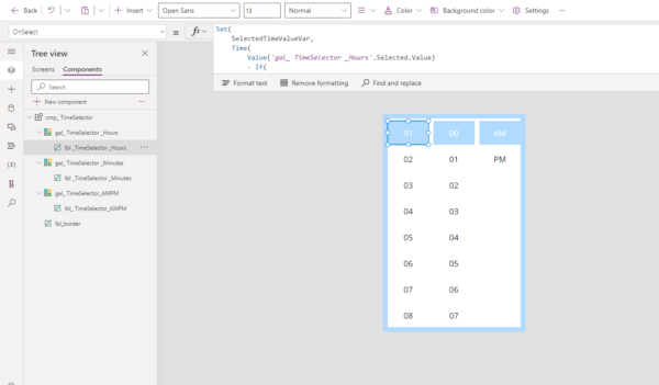 Time Picker in Power Apps: Comprehensive Studio Guide