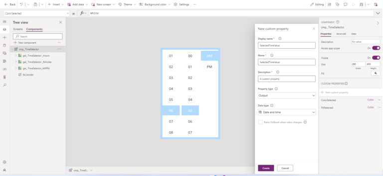 Time Picker in Power Apps: Comprehensive Studio Guide