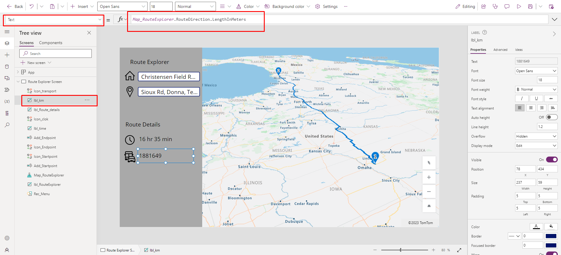 Power Apps Route Finder: Optimizing Delivery Routes