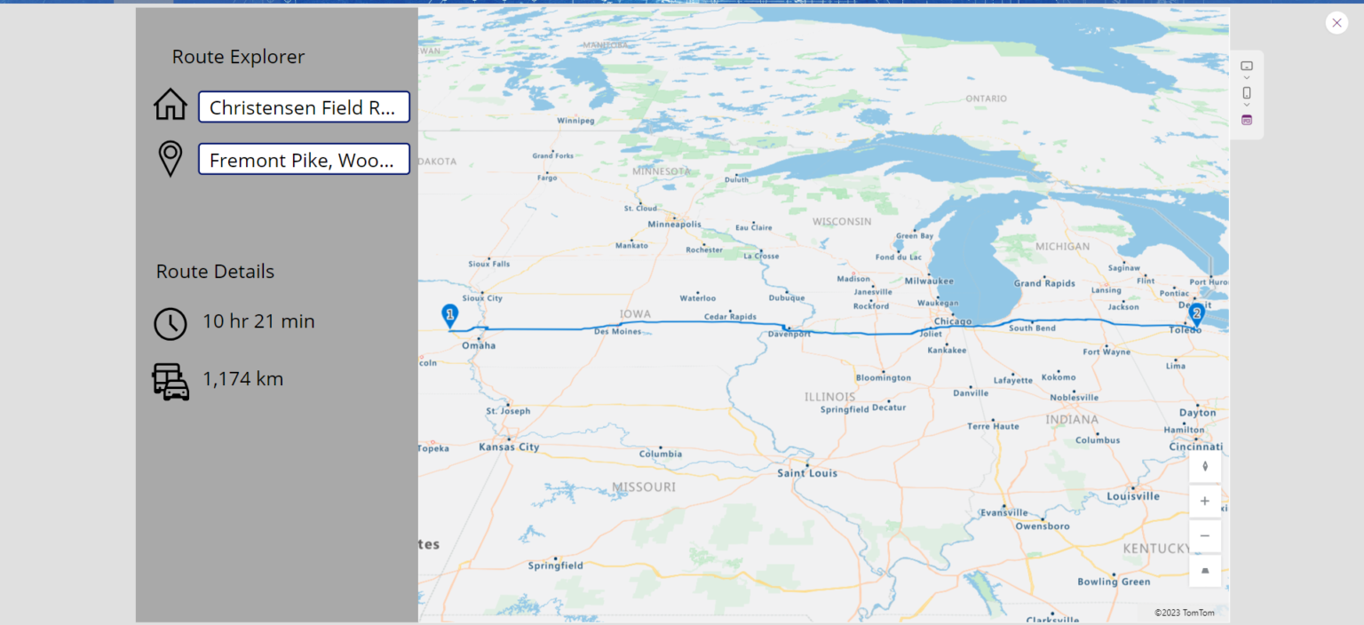 Power Apps Route Finder: Optimizing Delivery Routes