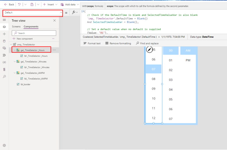 Time Picker in Power Apps: Comprehensive Studio Guide