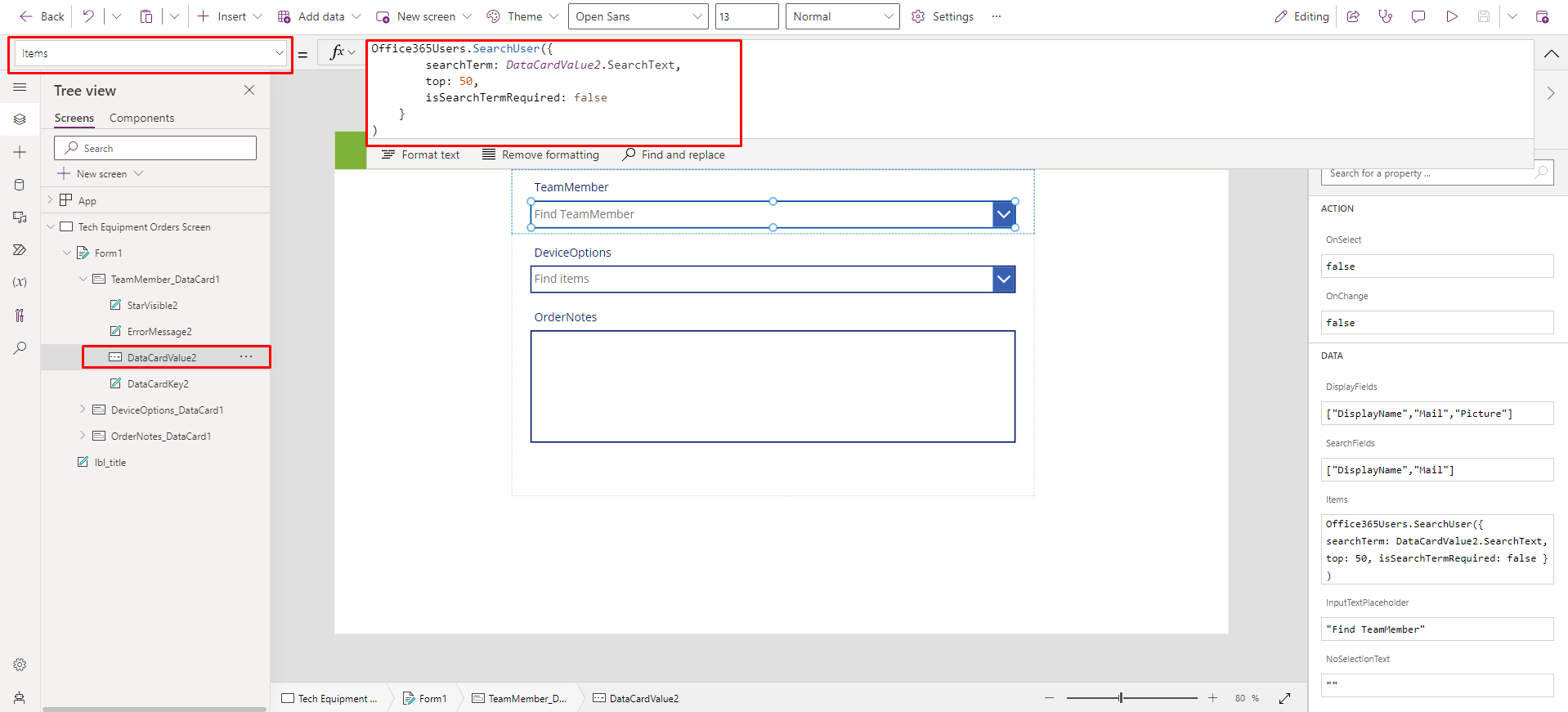 Delegation Guide: Power Apps People Picker & Orders