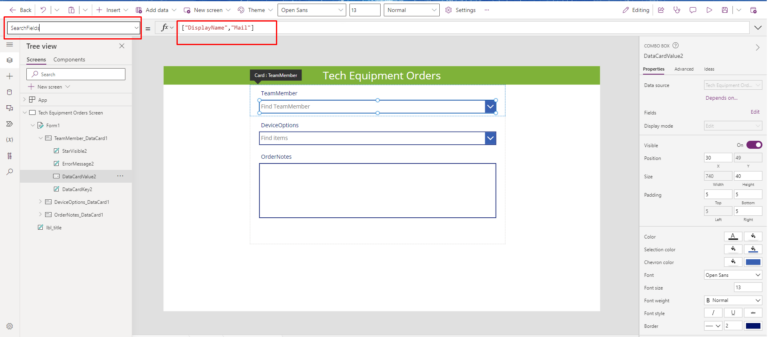 Delegation Guide: Power Apps People Picker & Orders
