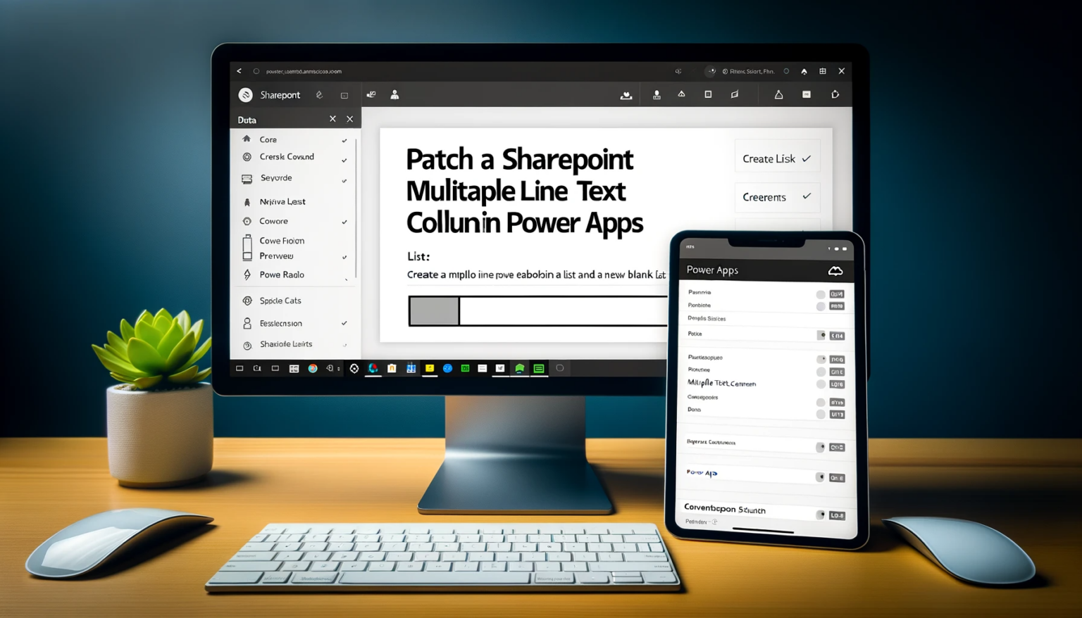 Patch SharePoint Multiple Line Text in Power Apps: A Guide