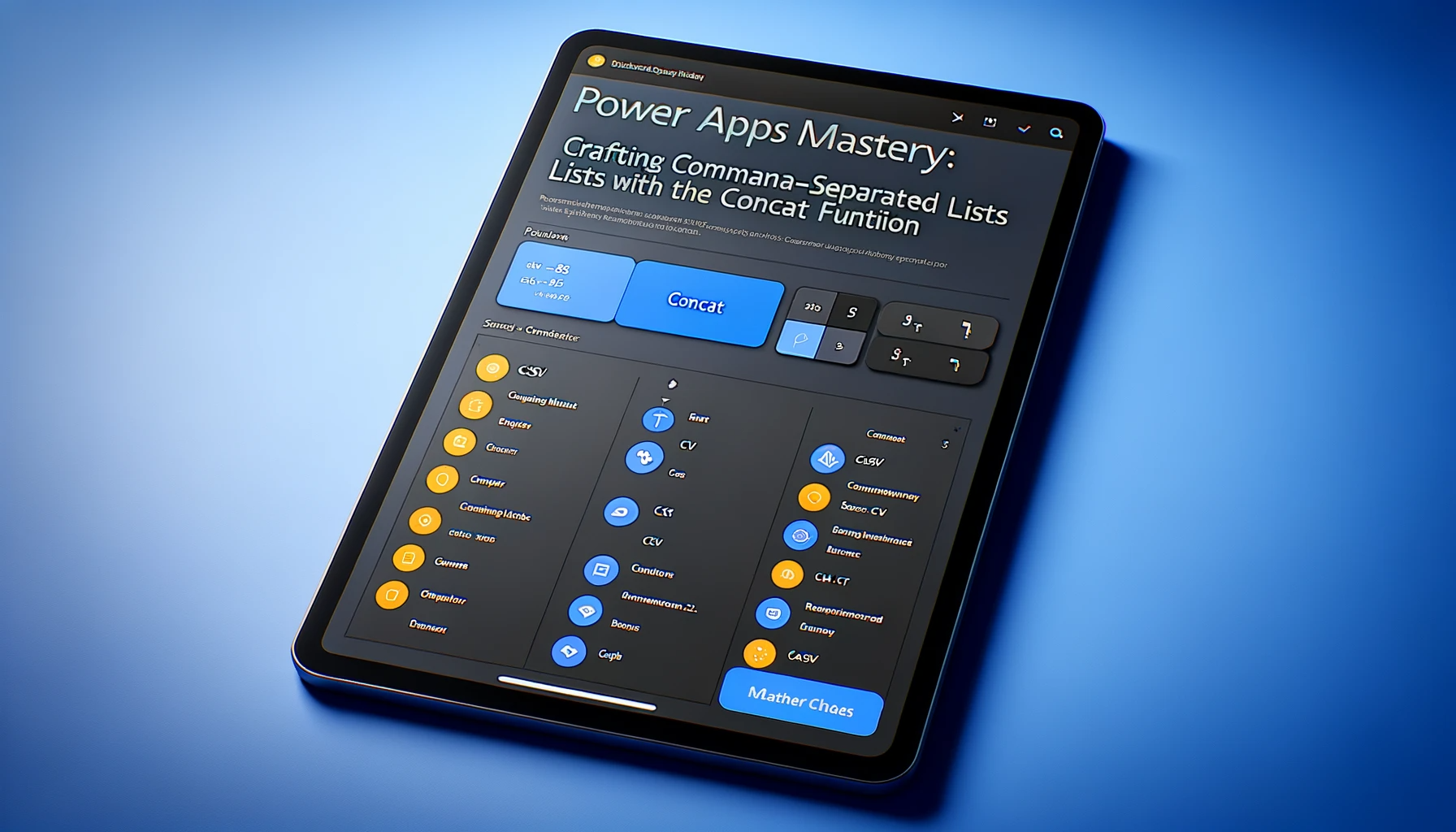 Power Apps Csv Concat Mastery In Structured Data Lists