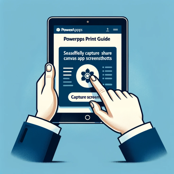 PowerApps Canvas App Screenshot Guide: Capture and Share