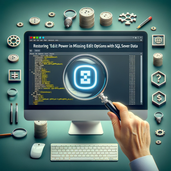 Power Apps SQL Edit: Restoring Data Functionality Guide