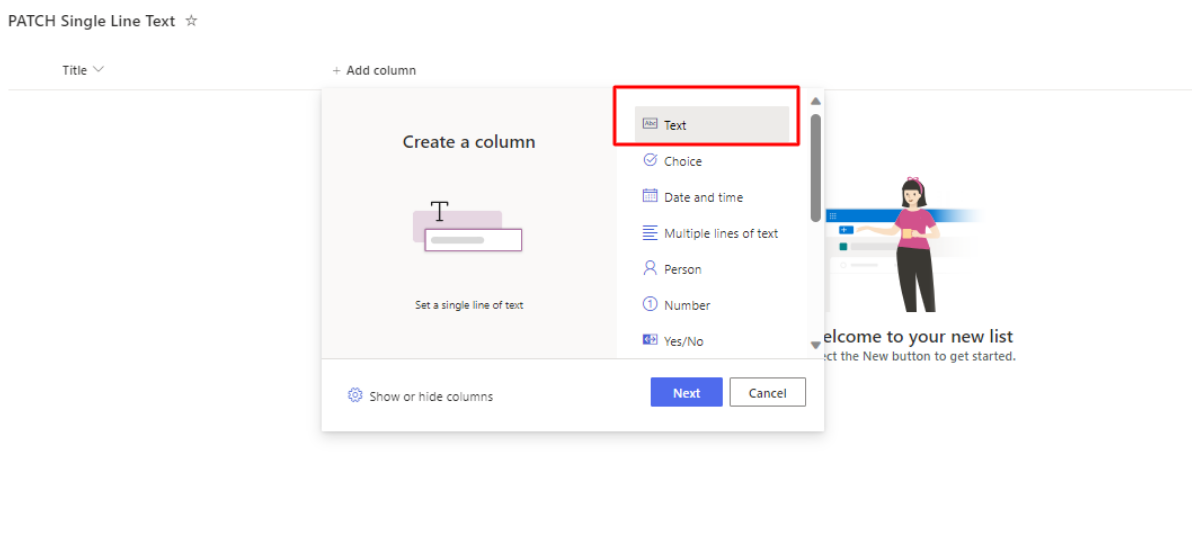 Patching SharePoint Text Columns Using Power Apps Guide