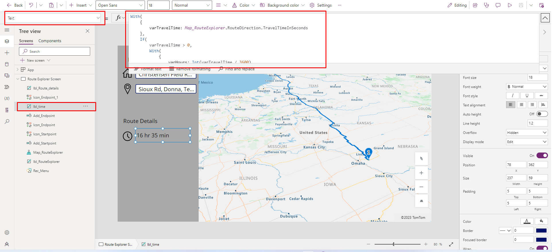 Power Apps Route Finder: Optimizing Delivery Routes