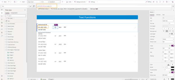 Power Apps Text Functions: Comprehensive Guide with Examples