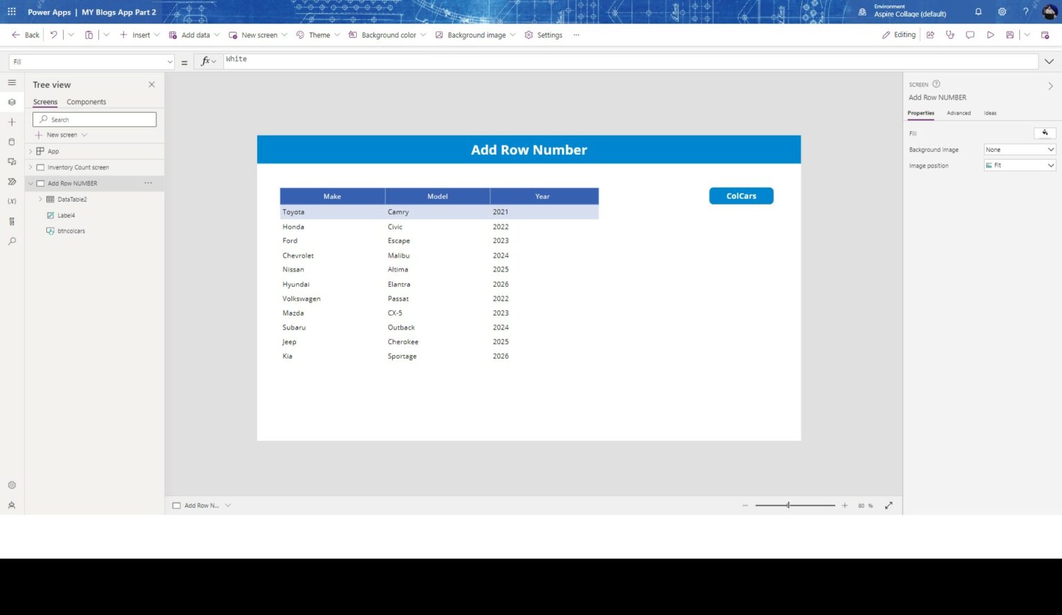 Generating Row Numbers in Power Apps: A Comprehensive Guide.