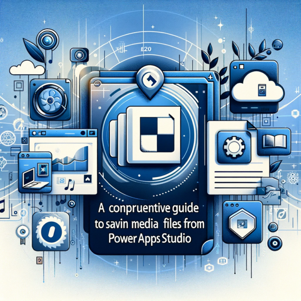 Save Canvas App Media: A Guide for Power Apps Studio Users