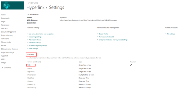 SharePoint Hyperlink Patch - Enhance Power Apps Functionality