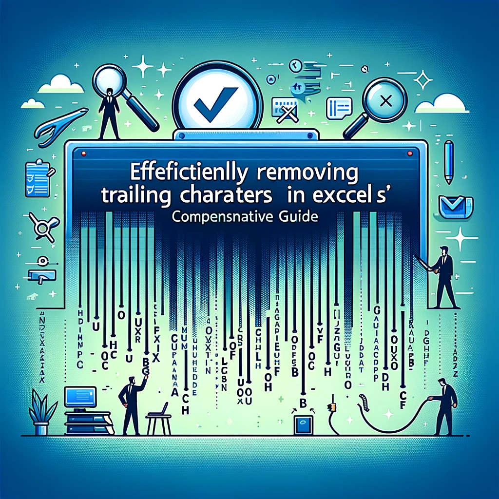 Excel Trailing Characters Removal Easy String Cleaning Guide