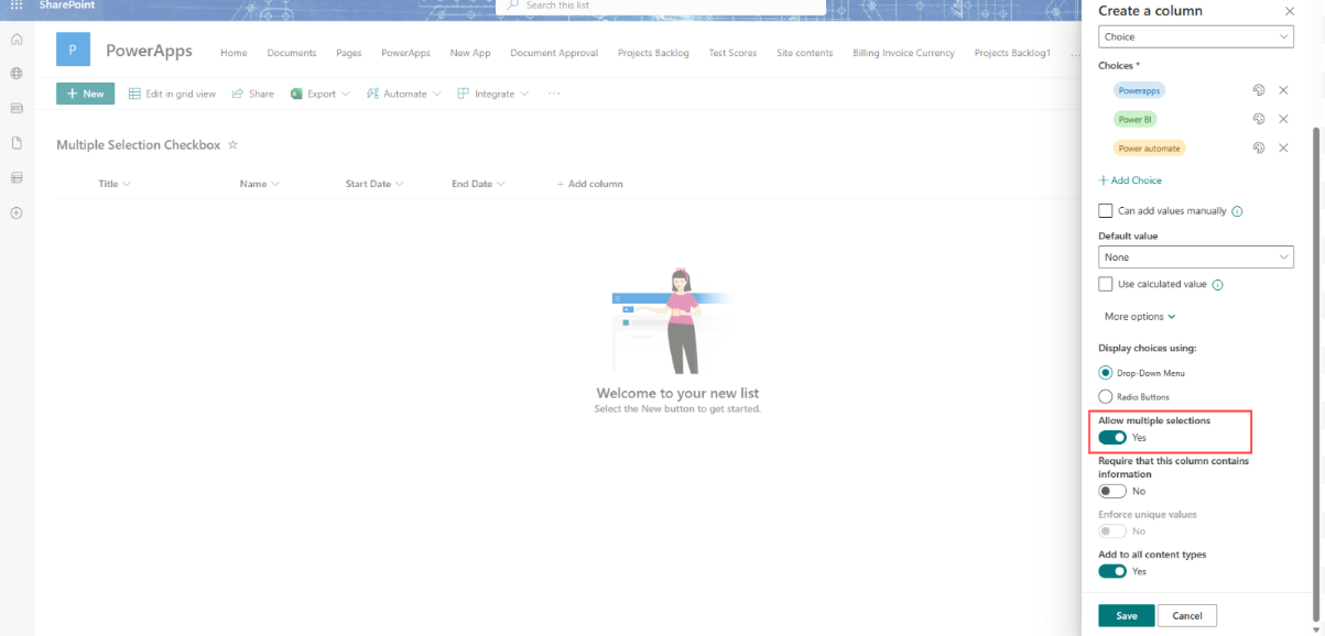 SharePoint Power Apps Checkbox - Integrate with Ease