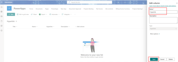 SharePoint Hyperlink Patch - Enhance Power Apps Functionality