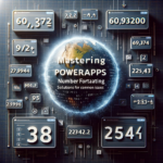 PowerApps Number Formatting Issues: Master Data Presentation